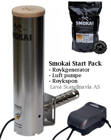 Smokai "Magnum" - 3Liter. Start Pack - Inkludert 2 pakker gratis spon ...